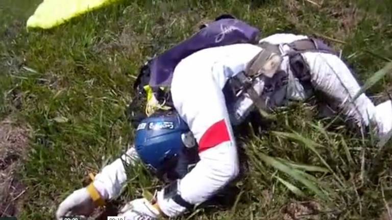 Grandma Slips from Harness During Skydive | RTM - RightThisMinute