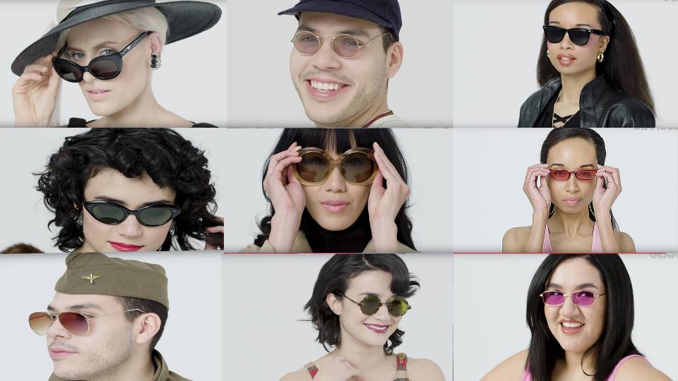 Evolution Of Sunglasses Over 100 Years Rtm Rightthisminute