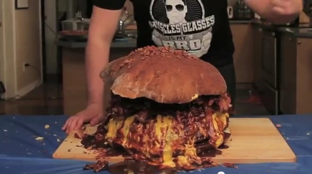 Epic Meal Time's Boss Bacon Burger | RTM - RightThisMinute