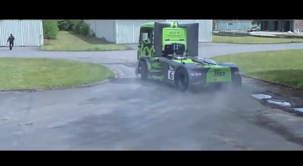 Have You Ever Seen a Semi-Truck Drift? | RTM - RightThisMinute