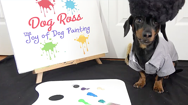 Crusoe Channels Bob Ross In Painting Video | RTM - RightThisMinute