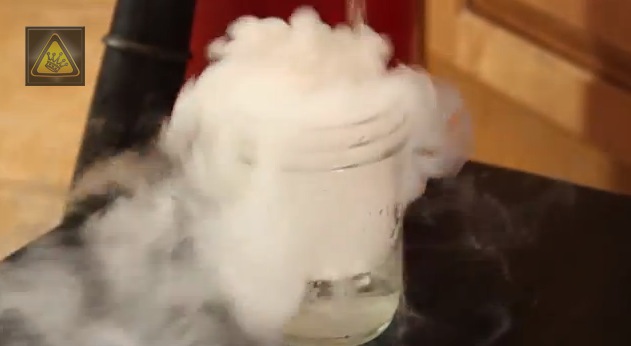 How to Make Dry Ice With a Fire Extinguisher | RTM - RightThisMinute