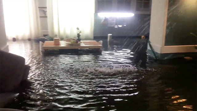 Woman Wakes Up To Flooded Apartment | RTM - RightThisMinute