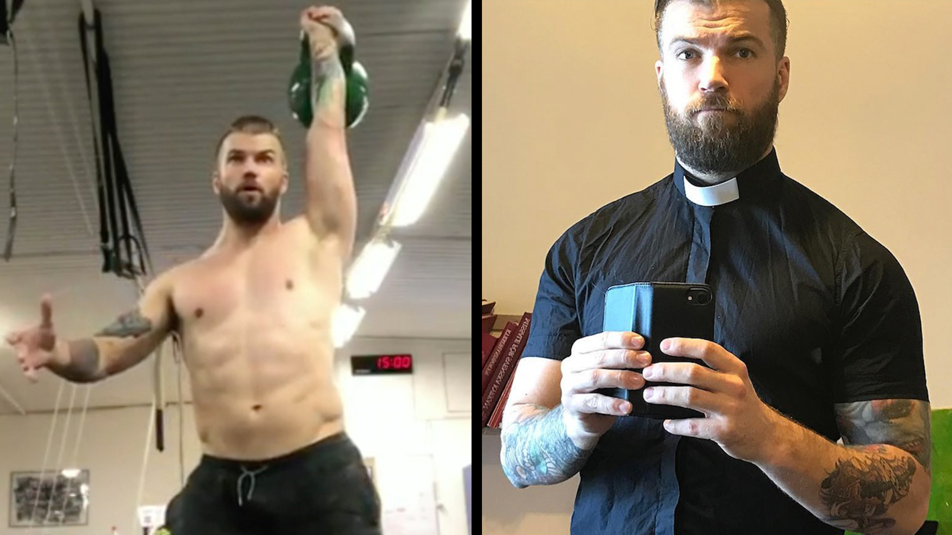 Handsome Priest Has A Passion For Fitness | RTM - RightThisMinute