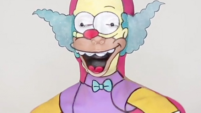 Hey Kids! It's Krusty The Clown (Makeup Artist) | RTM - RightThisMinute
