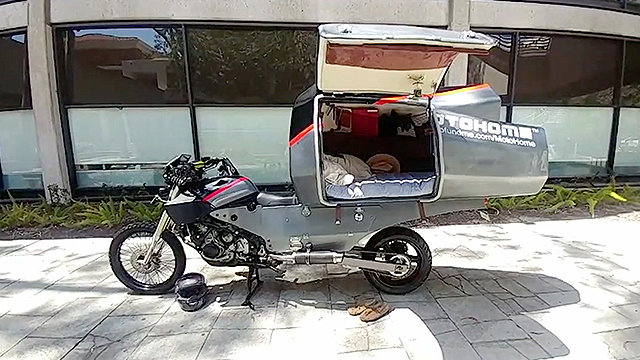 Motorcycle With The Luxuries Of Home | RTM - RightThisMinute
